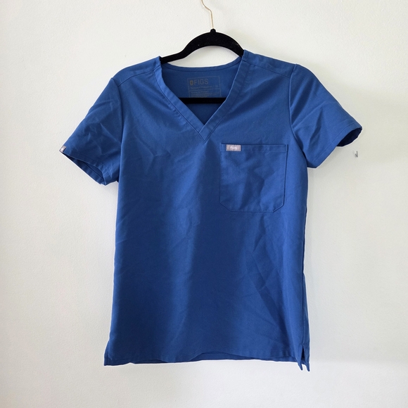 Figs | Tops | Royal Blue Figs Catrina One Pocket Womens Scrub Top ...
